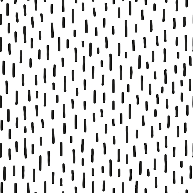 Monochrome Dashed Pattern on White Background | Jiffy Designs
