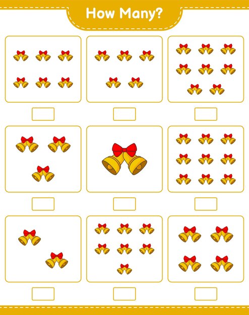 Festive Jingle Bells Collection: Counting and Matching Activity | Jiffy ...