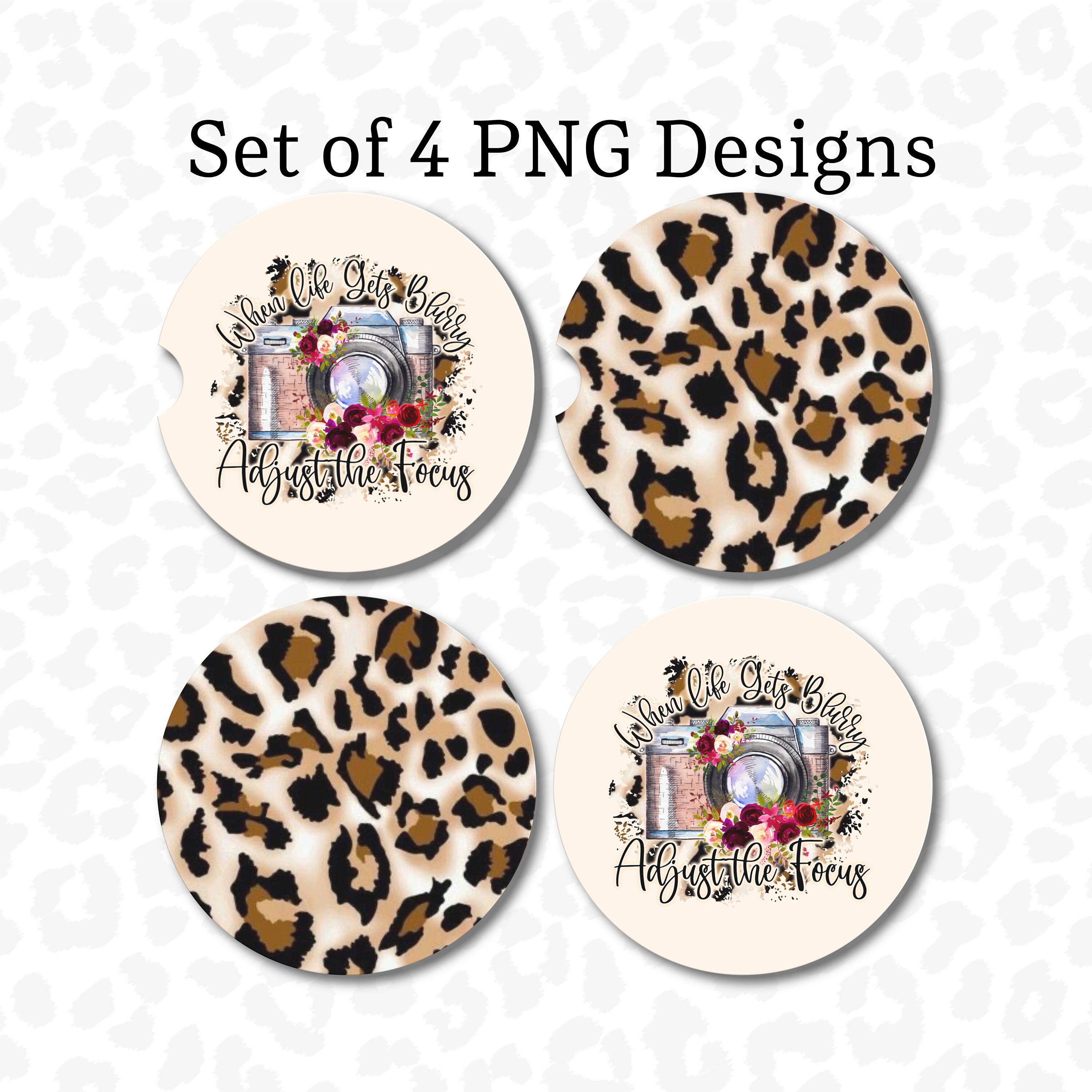 Camera PNG Design, Camera Car Coaster PNG, Set of 4 PNGs, When Life ...