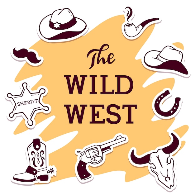Iconic Symbols of the Rugged Wild West Adventure | Jiffy Designs