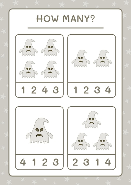 Adorable Ghost Collection: Counting Cute Spooky Creatures | Jiffy Designs
