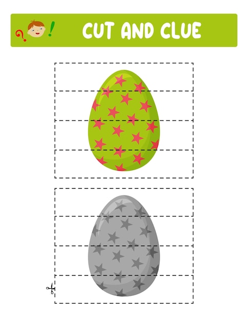Vibrant Easter Egg Collage: Crafty Cut-and-Glue Activity | Jiffy Designs