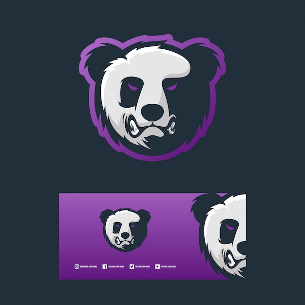 Fierce Bear Skull Logo and Branding Elements Collection | Jiffy Designs