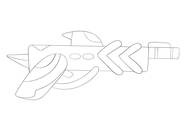 Vibrant Geometric Spaceship Illustration for Versatile Design Use ...