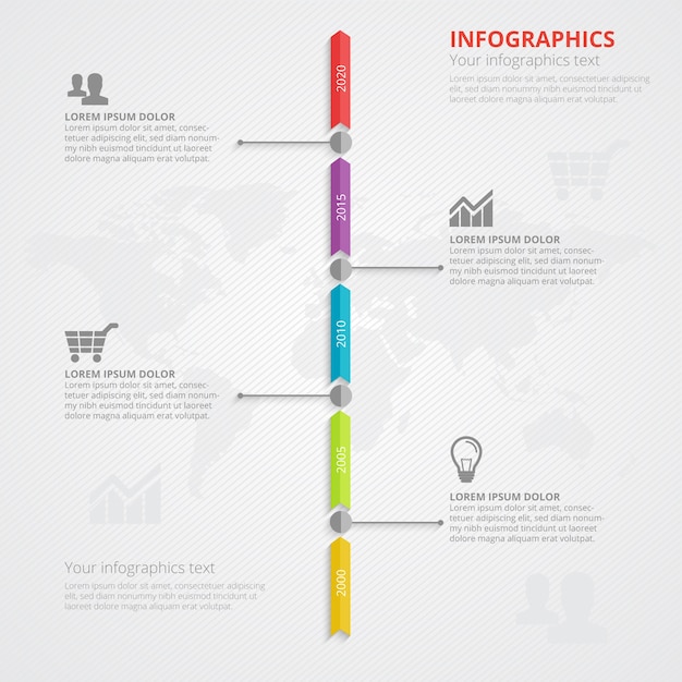 Colorful Infographic Design with Icons and Text Boxes | Jiffy Designs