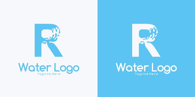 Refreshing Water-Inspired Logo Design with Aqua Accents | Jiffy Designs