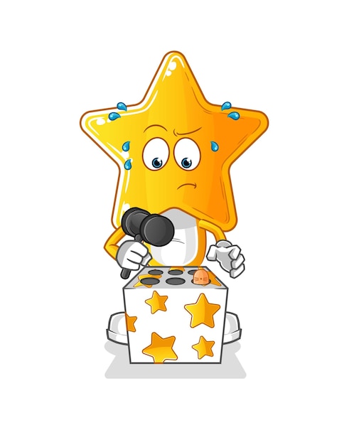 Cheerful Star-Shaped Character Holding Colorful Gift Box | Jiffy Designs