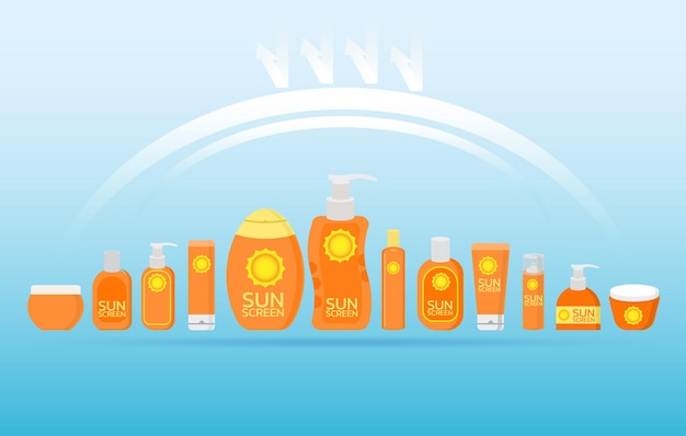 Vibrant Sunscreen Collection for Radiant Summer Protection | Jiffy Designs