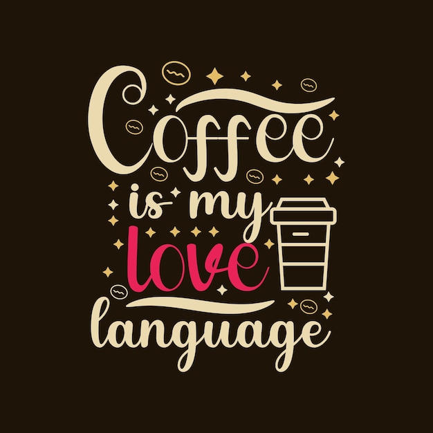 Delightful Coffee-Inspired Typography with Vibrant Accents | Jiffy Designs