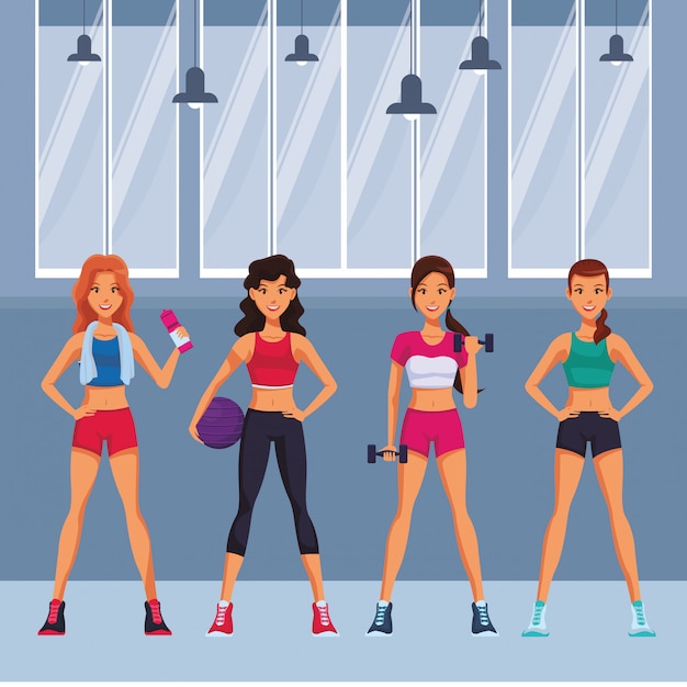Empowered Fitness Enthusiasts Showcase Diverse Workout Styles | Jiffy ...