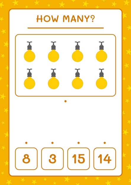 Counting Light Bulbs: An Illuminating Puzzle | Jiffy Designs