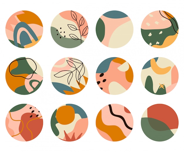 Vibrant Nature-Inspired Abstract Shapes and Patterns | Jiffy Designs
