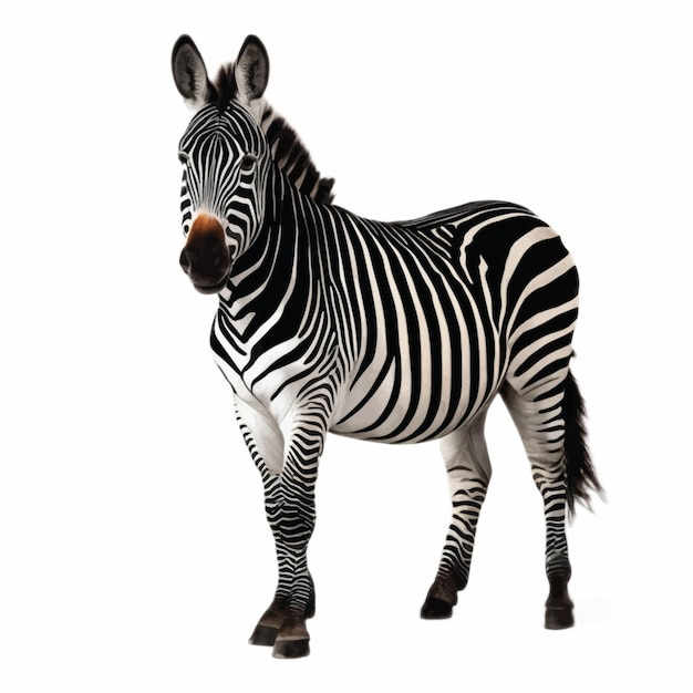 Majestic Zebra in Striking Black and White Stripes | Jiffy Designs