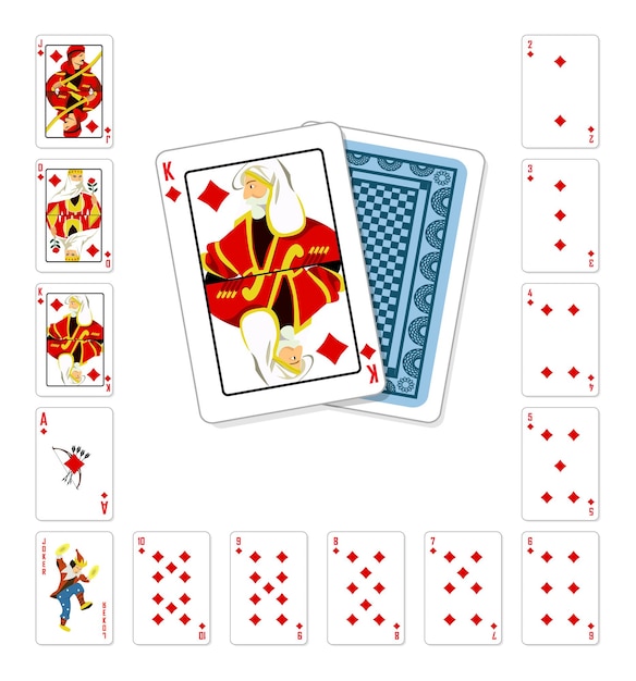 Vibrant Playing Card Collection with Diverse Designs | Jiffy Designs