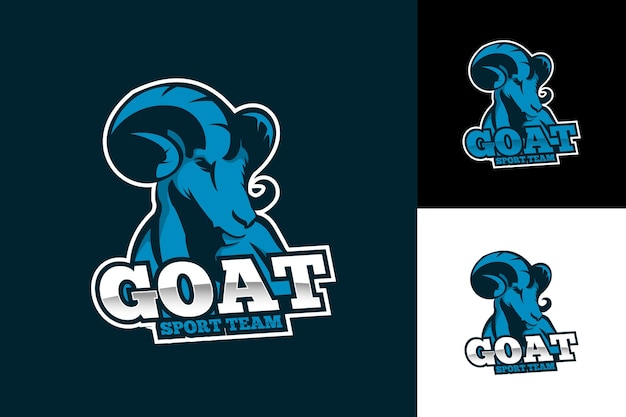 Powerful Goat Sports Team Logo Design | Jiffy Designs