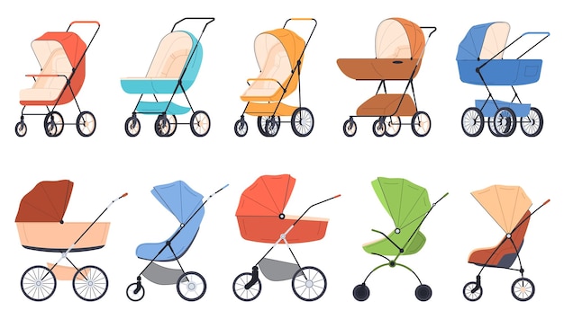 Diverse Collection of Vibrant and Stylish Baby Strollers | Jiffy Designs