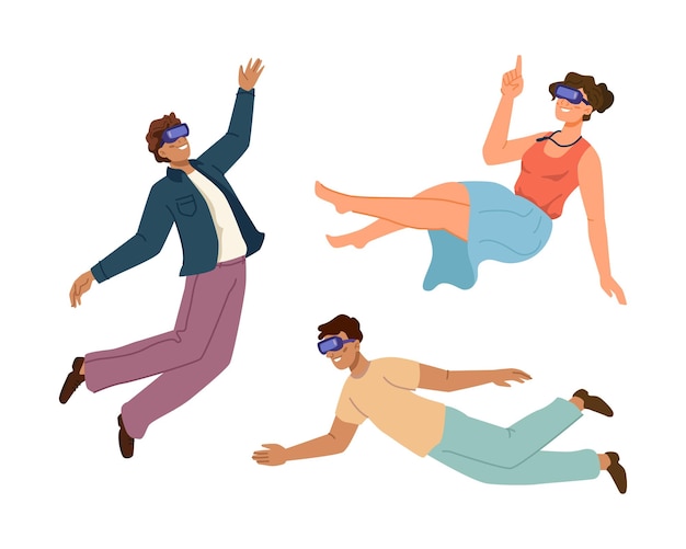 Vibrant Virtual Reality Avatars in Dynamic Poses | Jiffy Designs