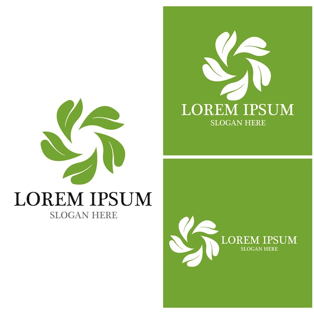 Versatile Green Leaf Emblem Collection for Branding and Design | Jiffy ...