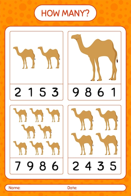 Counting Camels: A Diverse Collection of Camel Illustrations | Jiffy ...