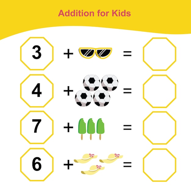 Engaging Math Addition Exercises for Young Learners | Jiffy Designs