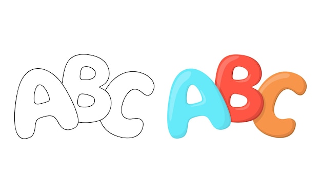 Vibrant and Playful ABC Letters | Jiffy Designs