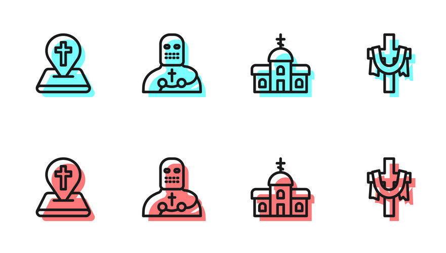 Set Line Church Building, Location Church, Knight Crusader And ...