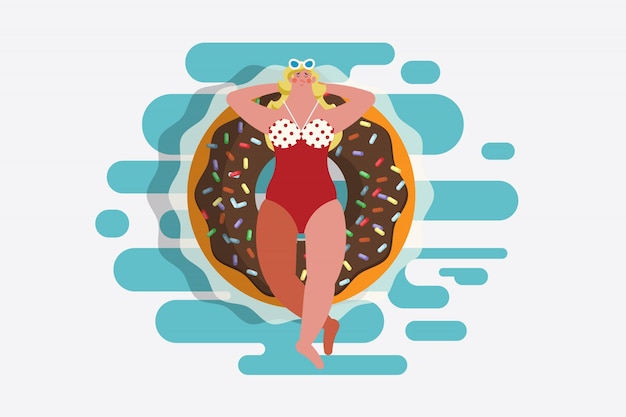 Joyful Donut Dancer Celebrates Life's Sweetness | Jiffy Designs