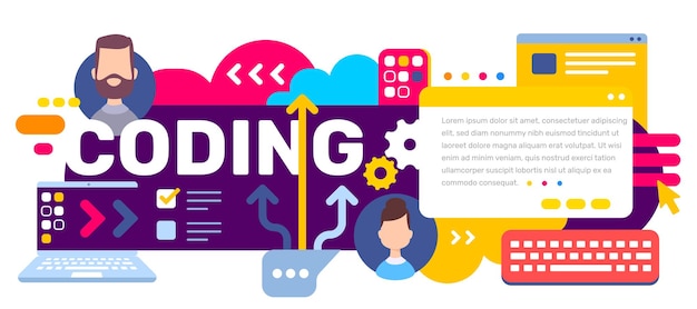 Vibrant Coding Landscape: Exploring the Digital Frontier | Jiffy Designs