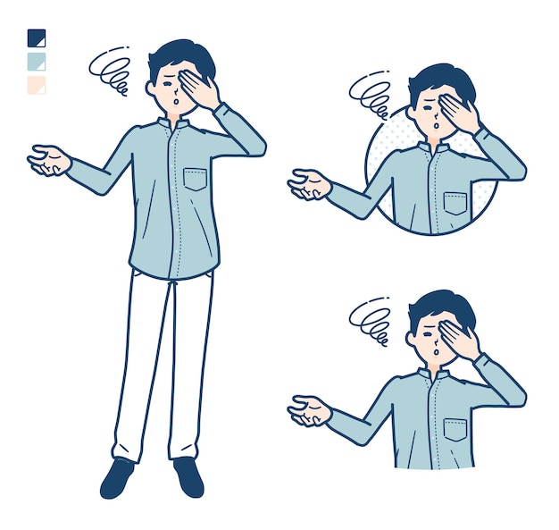 Versatile Illustrated Character in Various Emotional Poses | Jiffy Designs