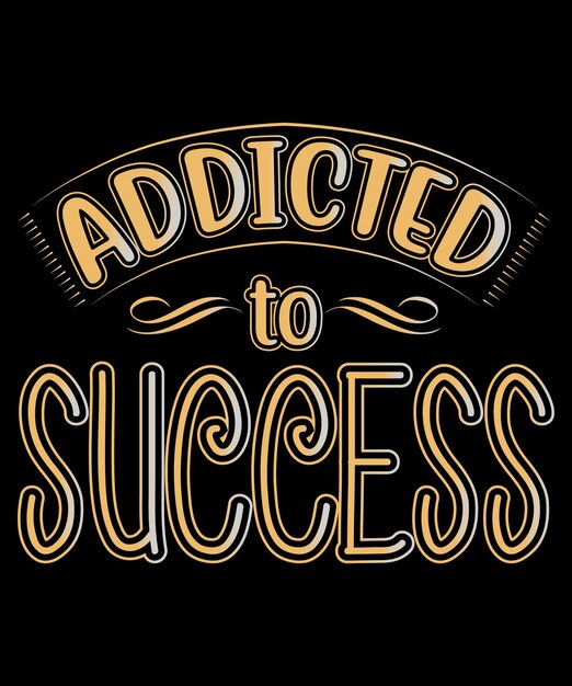 Captivating Typographic Illustration Celebrating the Pursuit of Success ...