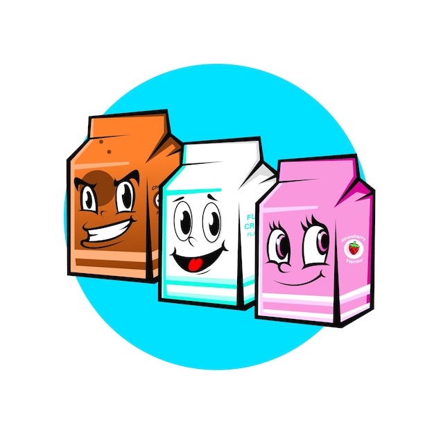 Cheerful Carton Characters Bring Vibrant Fun to Any Design | Jiffy Designs