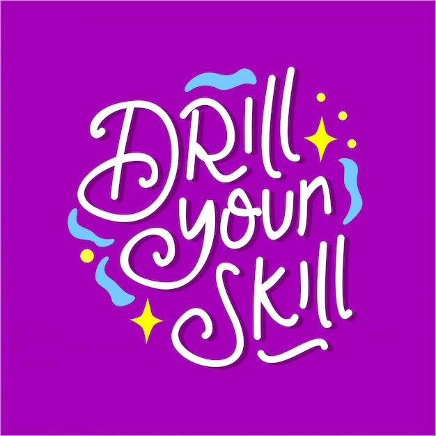 Vibrant Lettering with Playful Sparkles and Whimsical Flair | Jiffy Designs