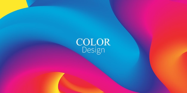 Vibrant Color Design with Flowing Abstract Shapes | Jiffy Designs