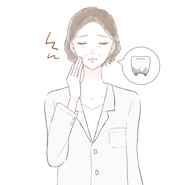 Dentist Examining Patient with Toothache Illustration | Jiffy Designs