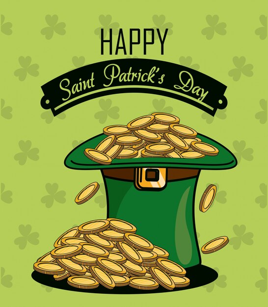 Overflowing Pot of Gold Celebrates St. Patrick's Day | Jiffy Designs