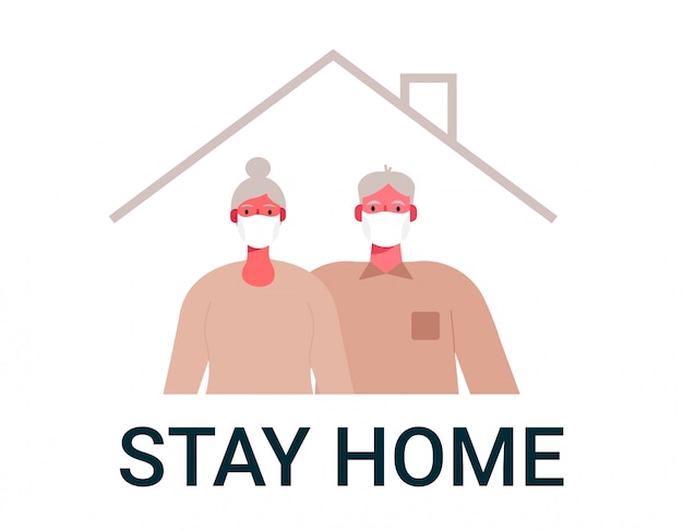 Comforting Solidarity: Two Figures Stay Home Together | Jiffy Designs