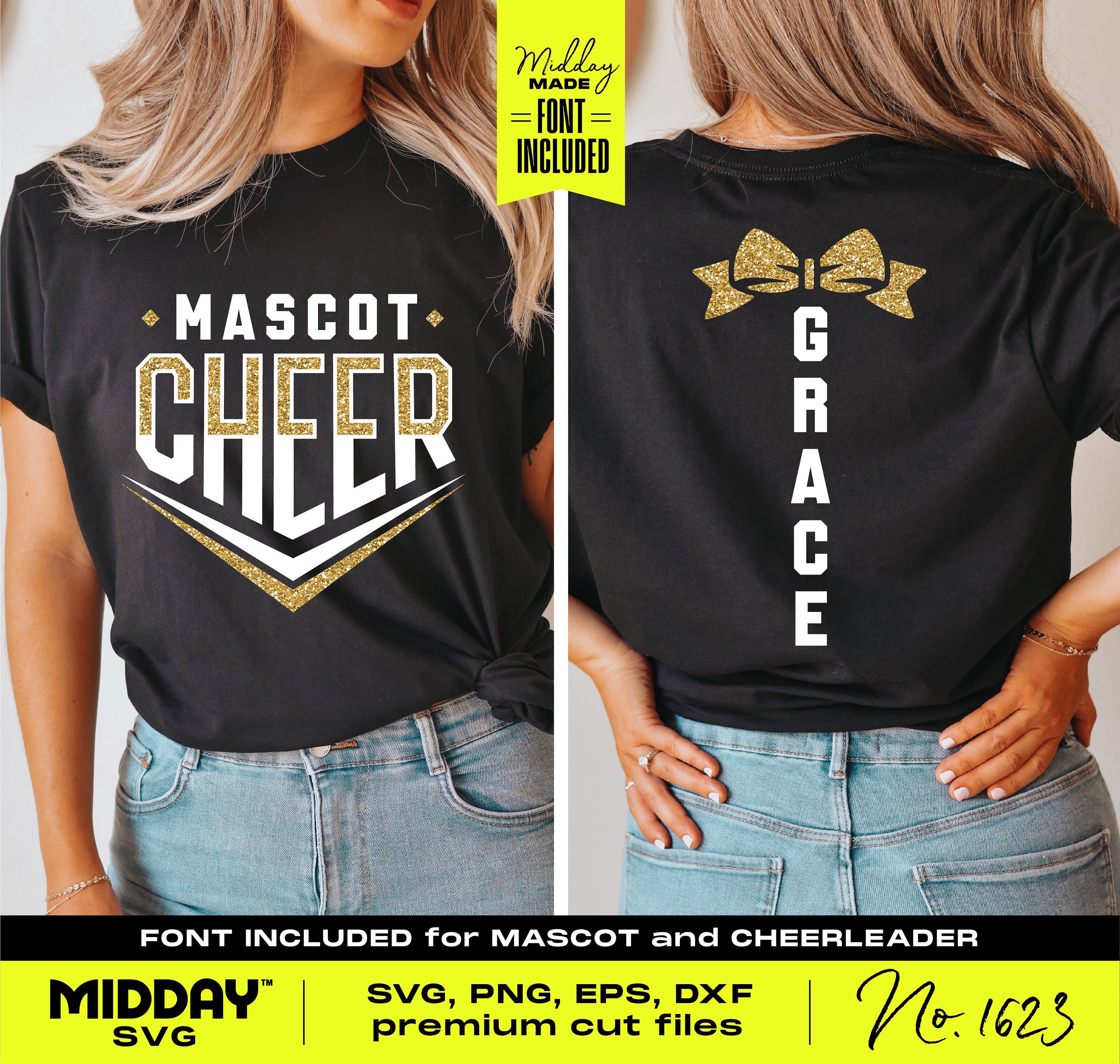 Cheer Team Template SVG: Bold and Eye-Catching Design for Your ...