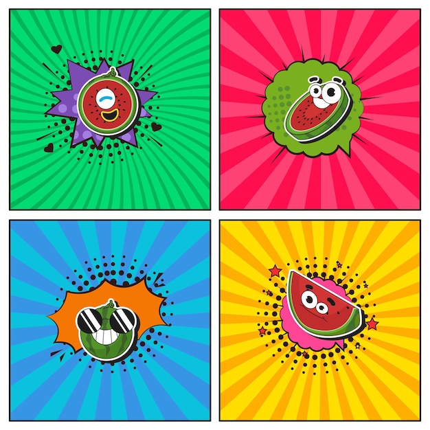 Vibrant Collection of Playful Cartoon Character Emblems | Jiffy Designs