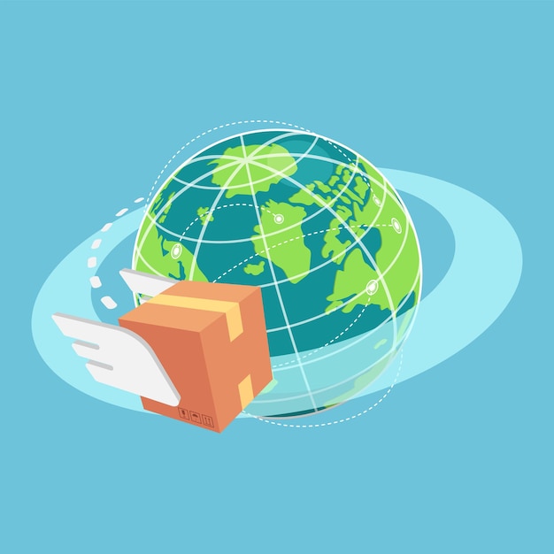 Worldwide Express Delivery: A Global Shipping Concept | Jiffy Designs