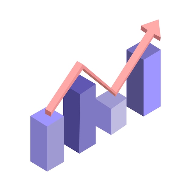 Upward Trajectory: Ascending Geometric Shapes in Vibrant Hues | Jiffy ...