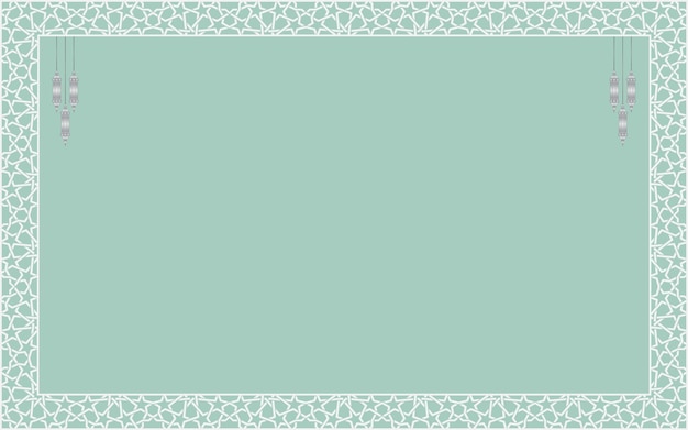Elegant Mint Green Pebble Mosaic Frame with Metallic Accents | Jiffy ...