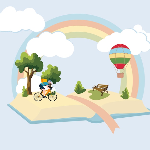 Whimsical Adventure in a Storybook Landscape | Jiffy Designs