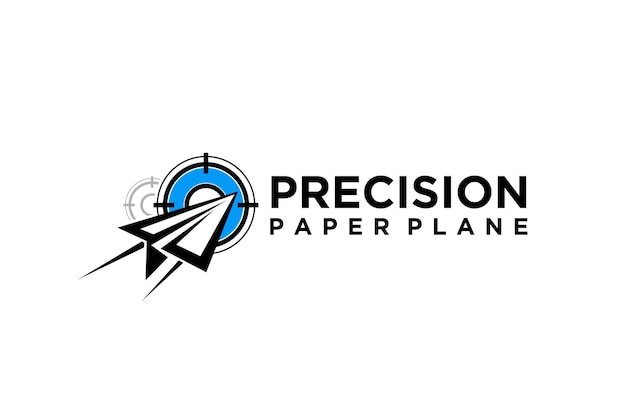 Sleek and Streamlined Paper Airplane Logo Design | Jiffy Designs