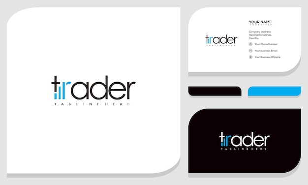 Modern and Minimalist Trader Brand Identity Design | Jiffy Designs
