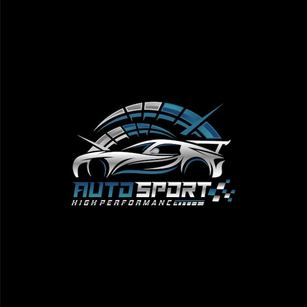 Sleek and Powerful Auto Sport Logo Design | Jiffy Designs