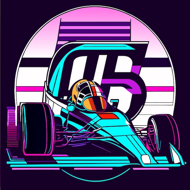 Retro-Inspired Formula One Racing Car Design | Jiffy Designs