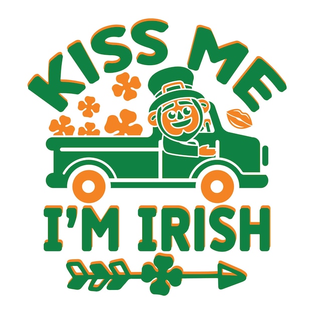Cheerful Leprechaun Truck Celebrates St. Patrick's Day | Jiffy Designs
