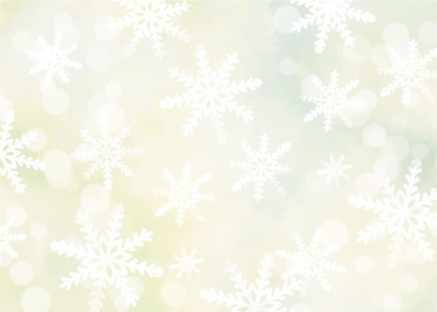 Delicate Snowflake Pattern in Soft Pastel Tones | Jiffy Designs