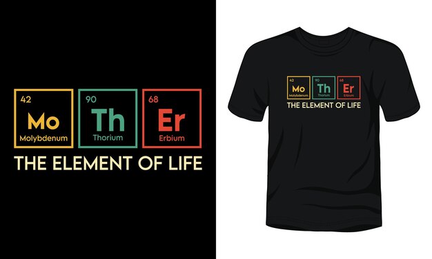 Periodic Table Inspired 'The Element of Life' T-Shirt Design | Jiffy ...