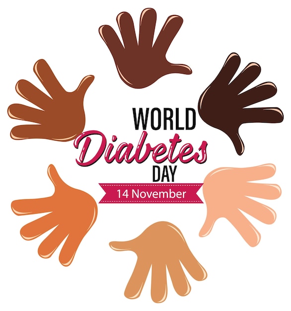 Vibrant Hands Unite: Celebrating World Diabetes Day | Jiffy Designs